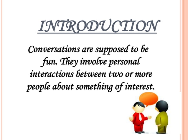 Conversational Mechanism | PPTX