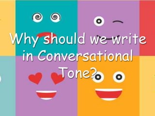 Conversational style | PPTX
