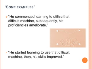 Conversational writing style | PPTX
