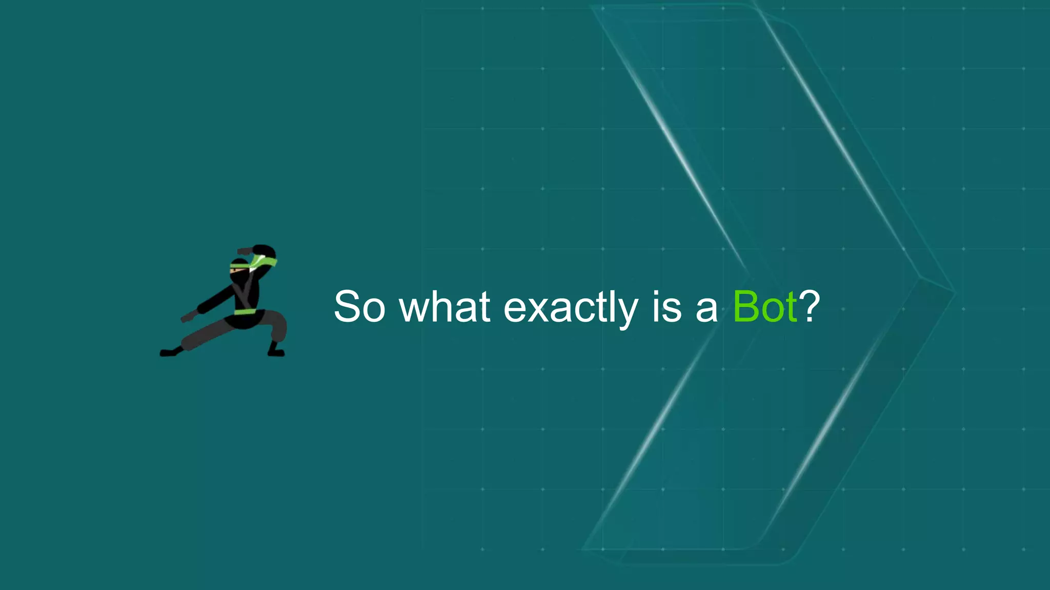 Conversational Bots | PPT | Free Download