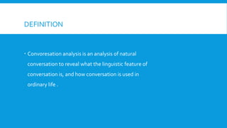 Conversation and prefence structure.pptx