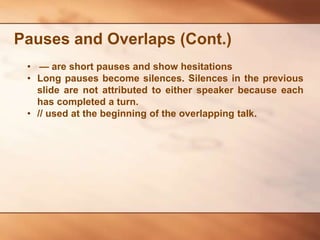 Conversation and preference structure | PPTX