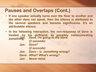 Conversation and preference structure | PPTX