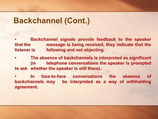 Conversation and preference structure | PPTX