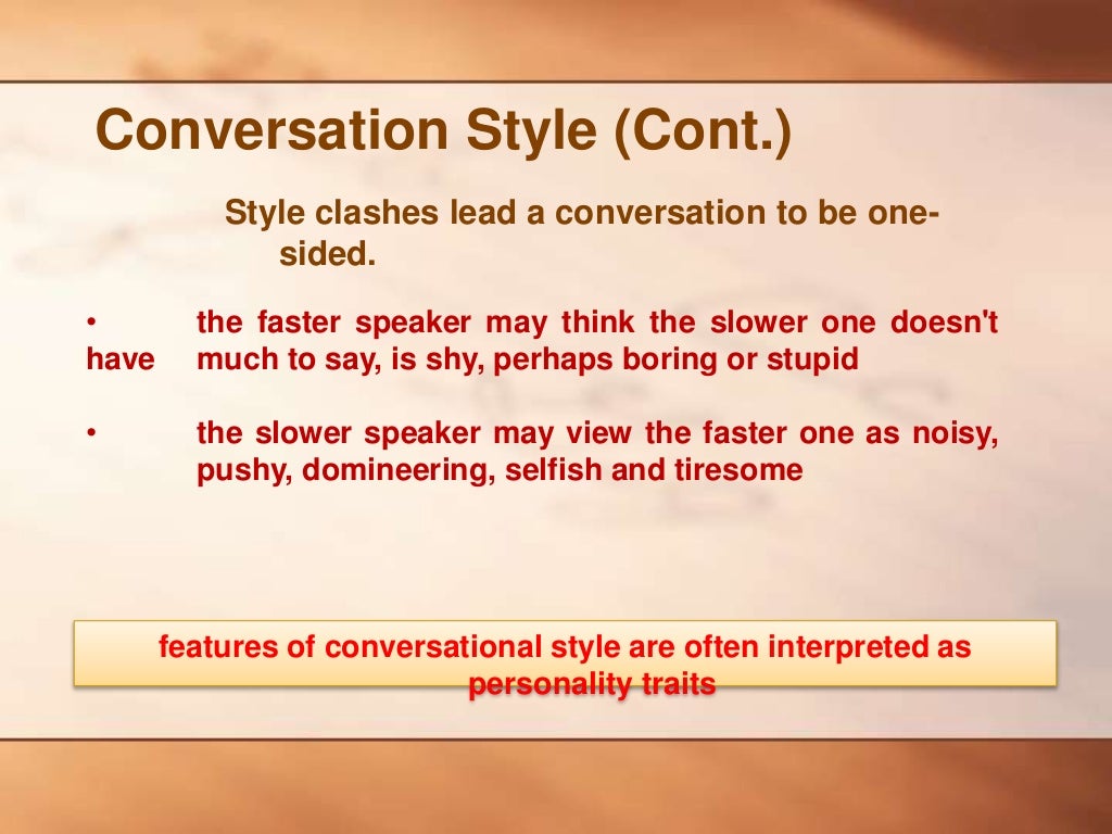 Conversation And Preference Structure
