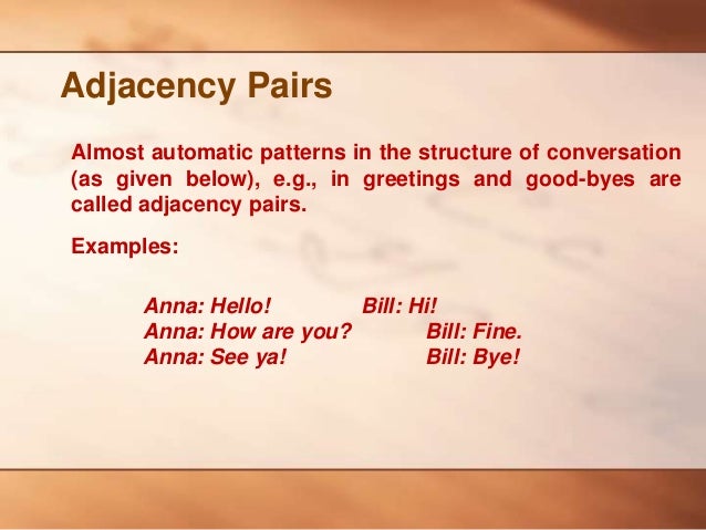 Conversation and preference structure