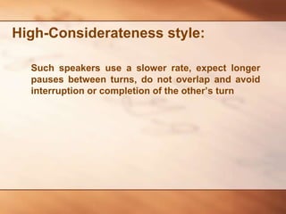 Conversation and preference structure | PPTX