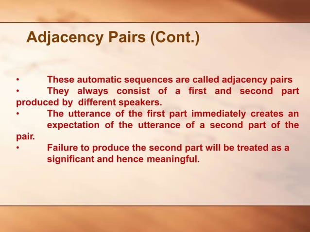 Conversation and preference structure | PPTX