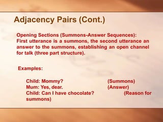 Conversation and preference structure | PPTX