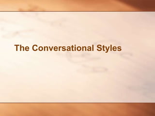 Conversation and preference structure | PPTX