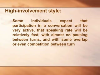 Conversation and preference structure | PPTX