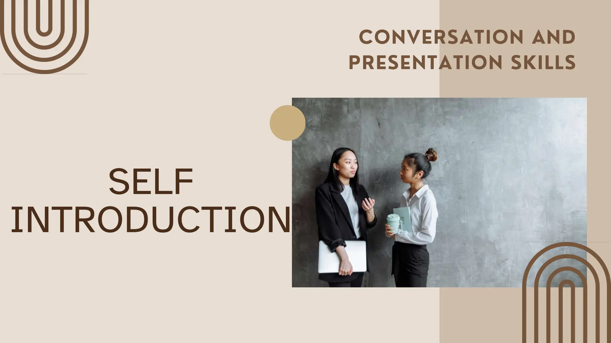 CONVERSATION AND PRESENTATION Irfana Mam.pptx