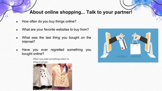 Conversation Class - Online shopping.pptx