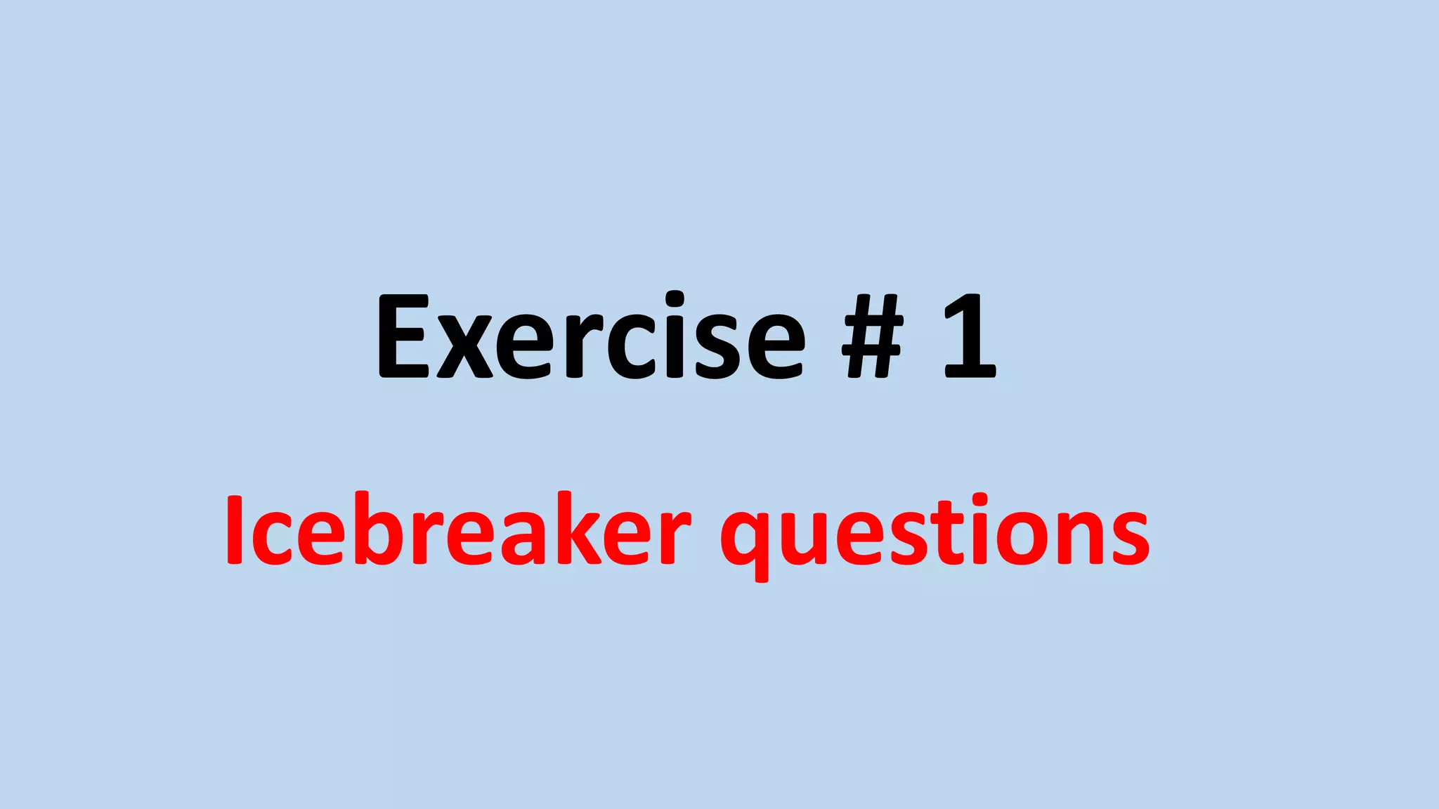 Event exercises | PDF