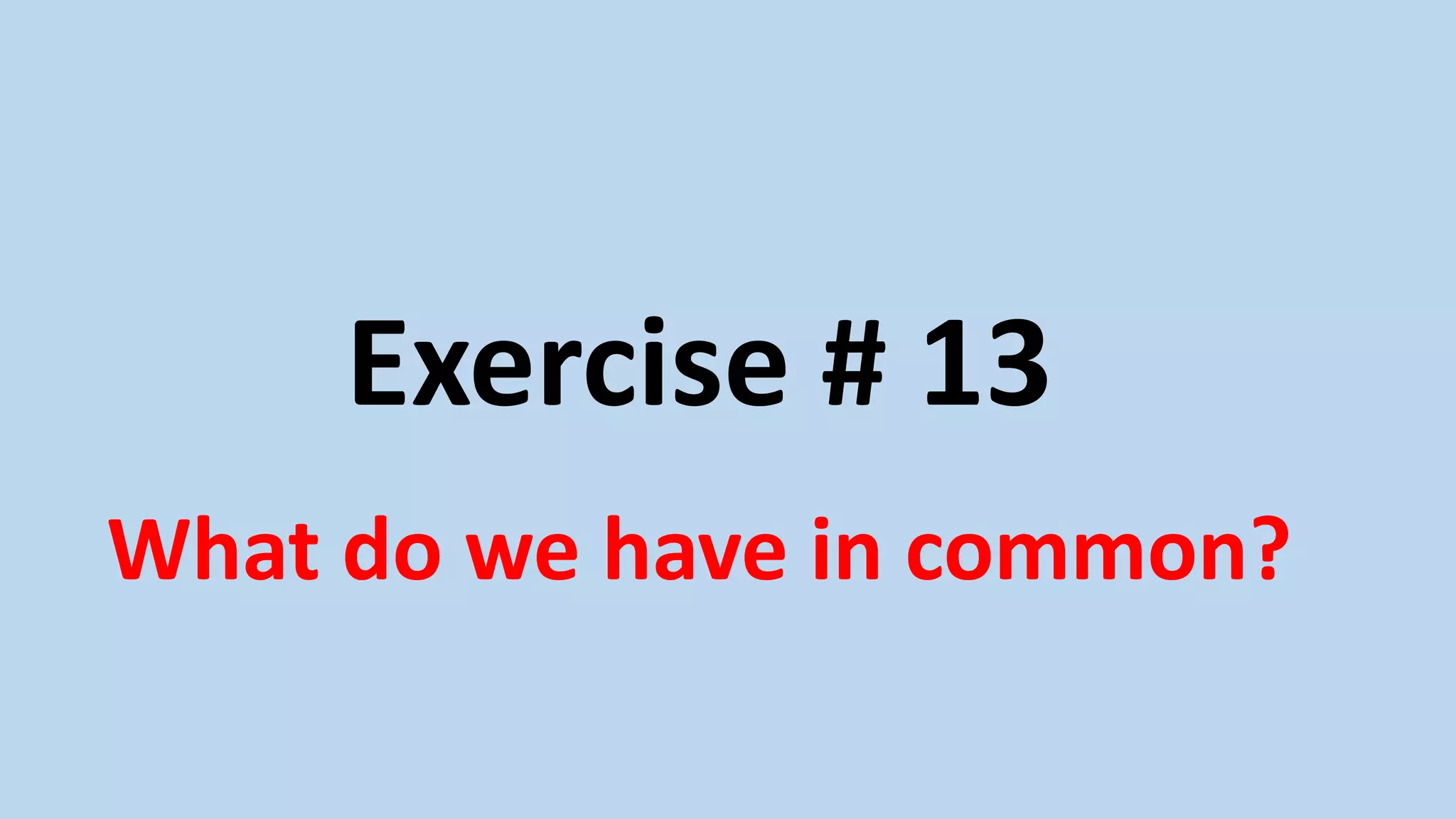 Event exercises | PPT