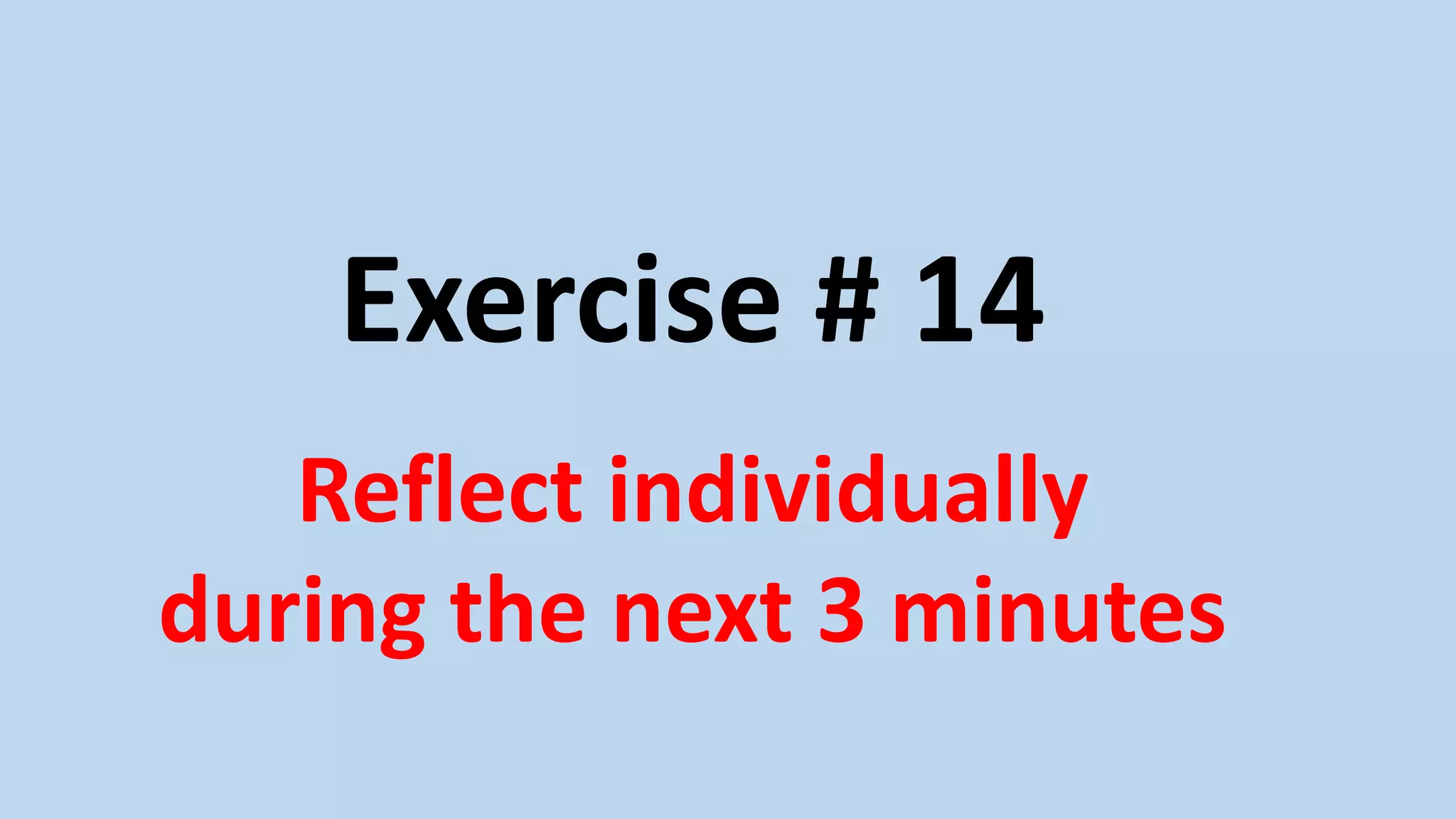 Event exercises | PPT