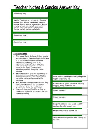 Conversation family 1 | DOC | Educational Assessment | Education