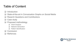 Conversation graphs in Online Social Media | PPTX | Social Networking ...