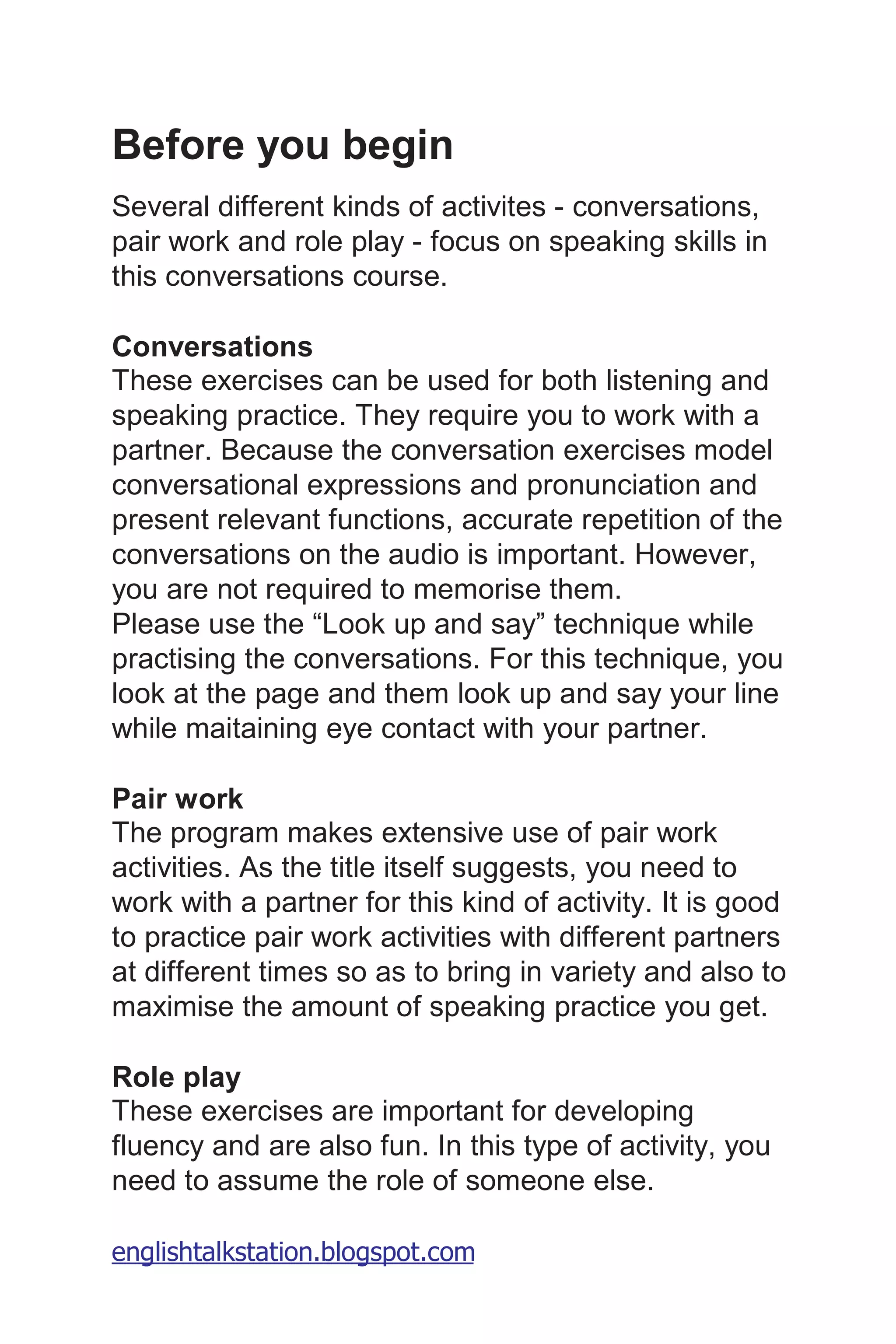 Conversations | PDF