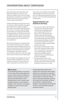 Conversations About Compassion Guide | PDF
