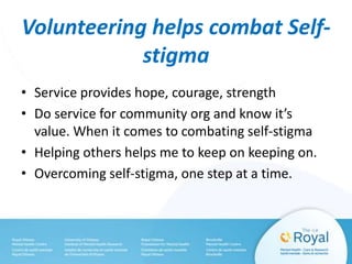 Self-Stigma | PPTX