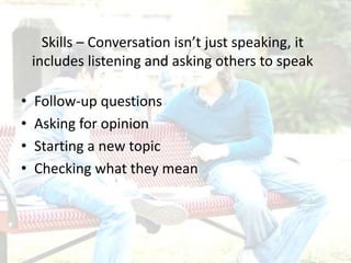 Conversation time and skills | PPT