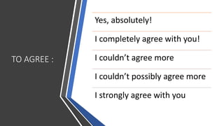 TOOLS FOR CONVERSATION USEFUL FOR ENGLISH SPEAKING TESTS | PPTX