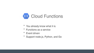 Conversation With Your Application Using DialogFlow and CloudFunctions ...