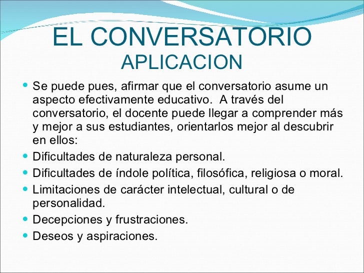 Conversatorio