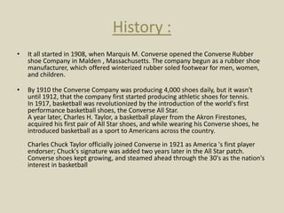 Converse- ALL STAR | PPT