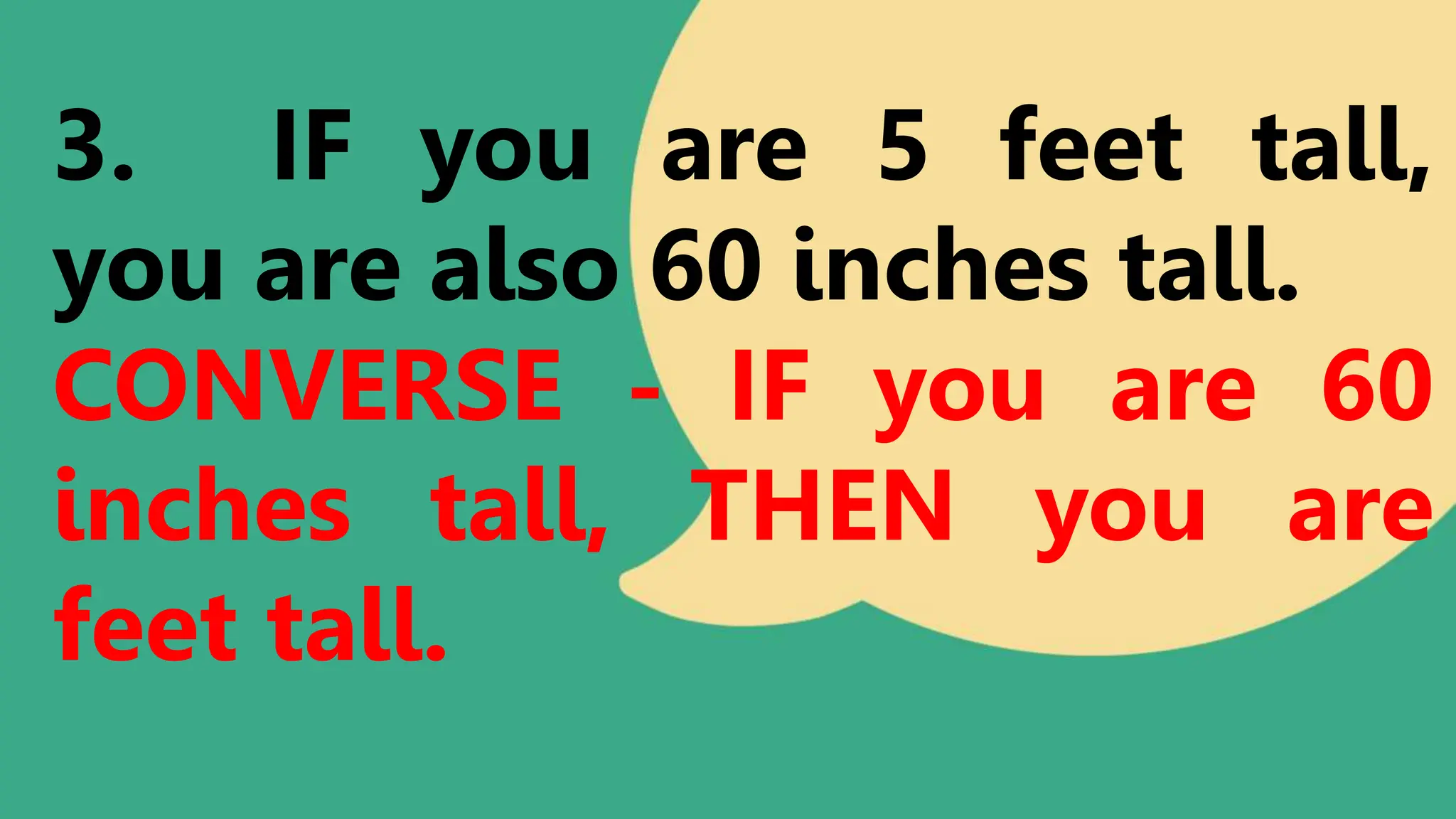 CONVERSE inverse contrapositive statement | PPTX