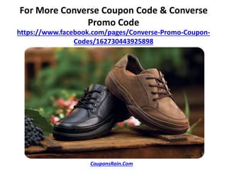 Converse Coupon Codes | PPT