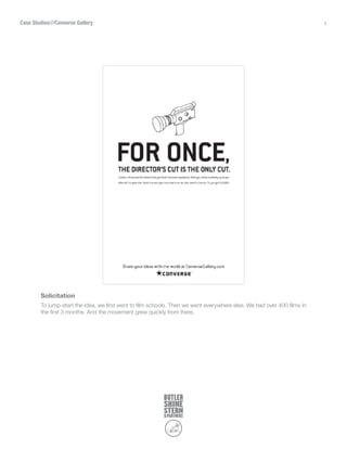Converse Case Study 8－ | PDF