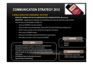 Converse communication plan 2012 | PDF