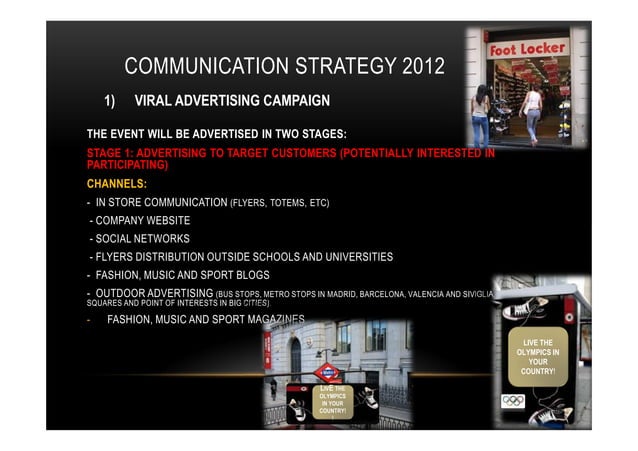 Converse communication plan 2012 | PPT