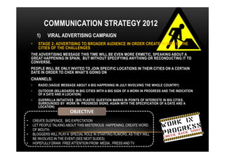 Converse communication plan 2012 | PDF