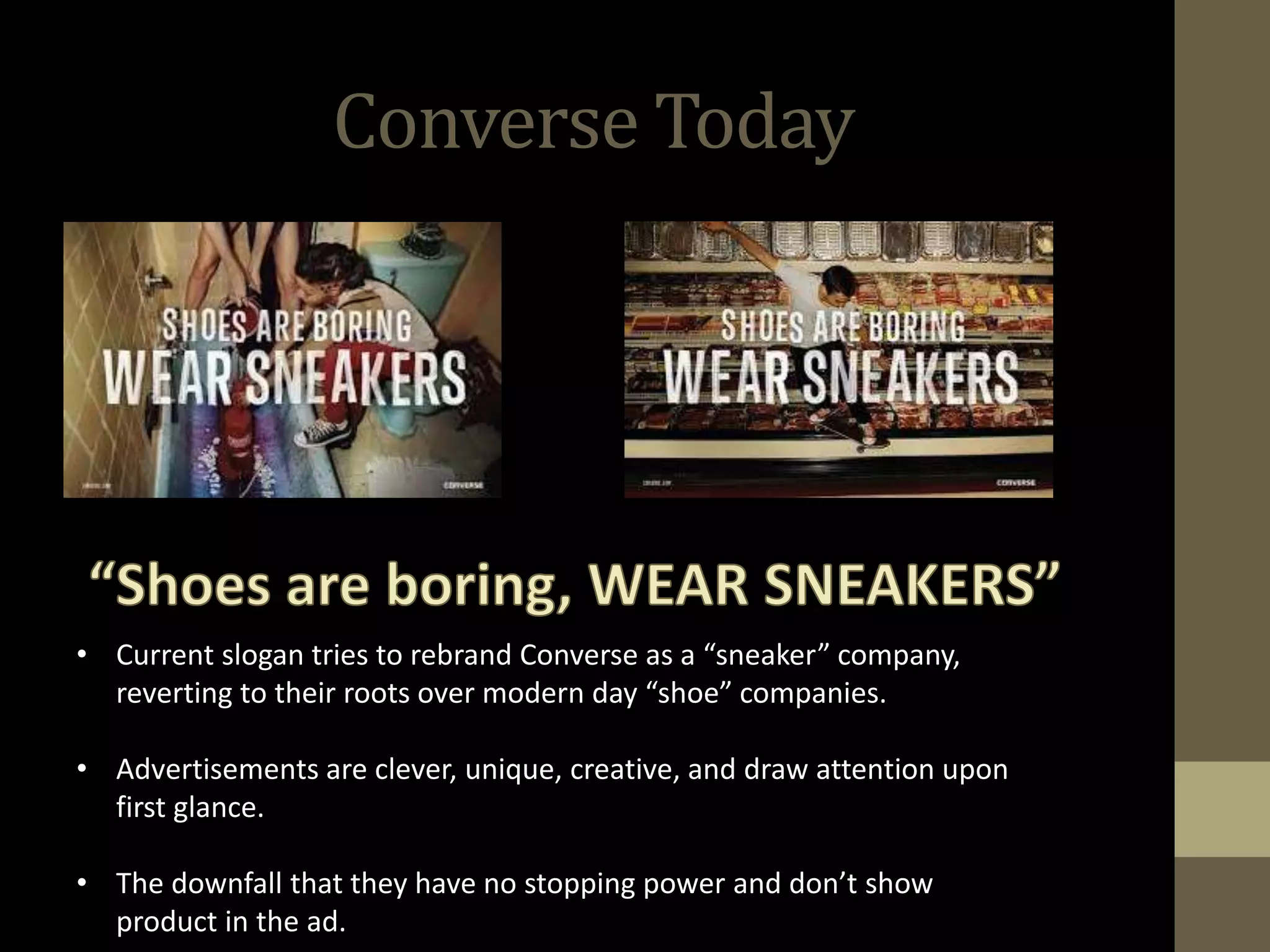 Converse final ppt | PPTX | Advertising Industry | Industries