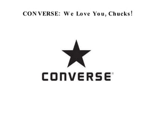 Converse Case Study | PPT