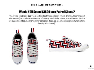 Converse Case Study | PPT