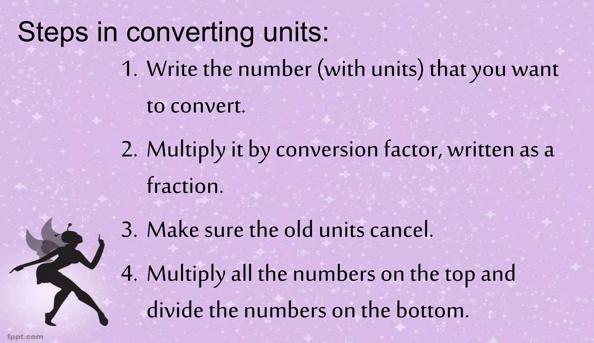 Converting Metric Units | PPTX | Physics | Science
