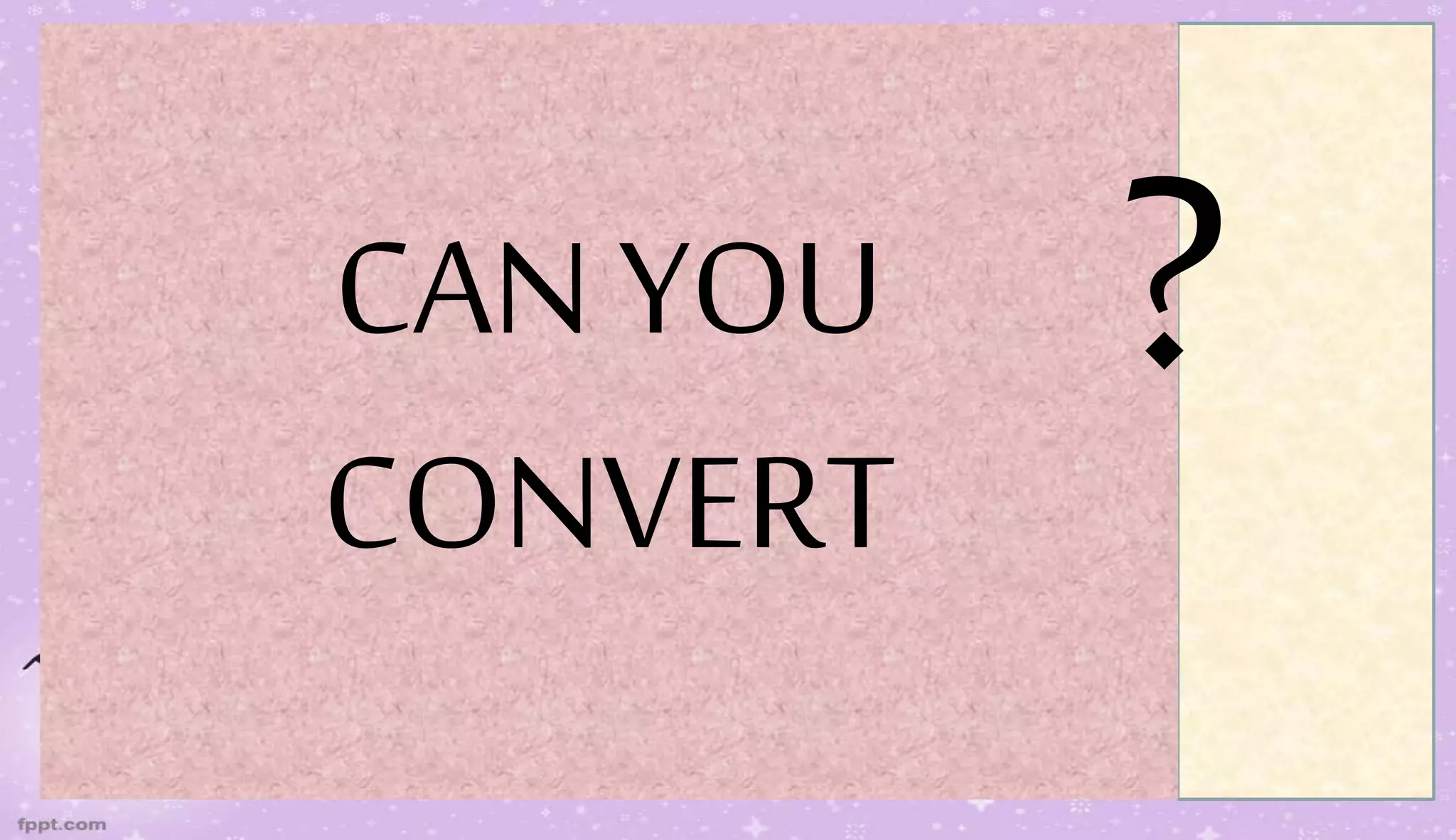 Converting Metric Units PPT converting-metric-units-ppt