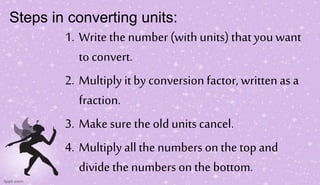 Converting Metric Units | PPTX | Physics | Science