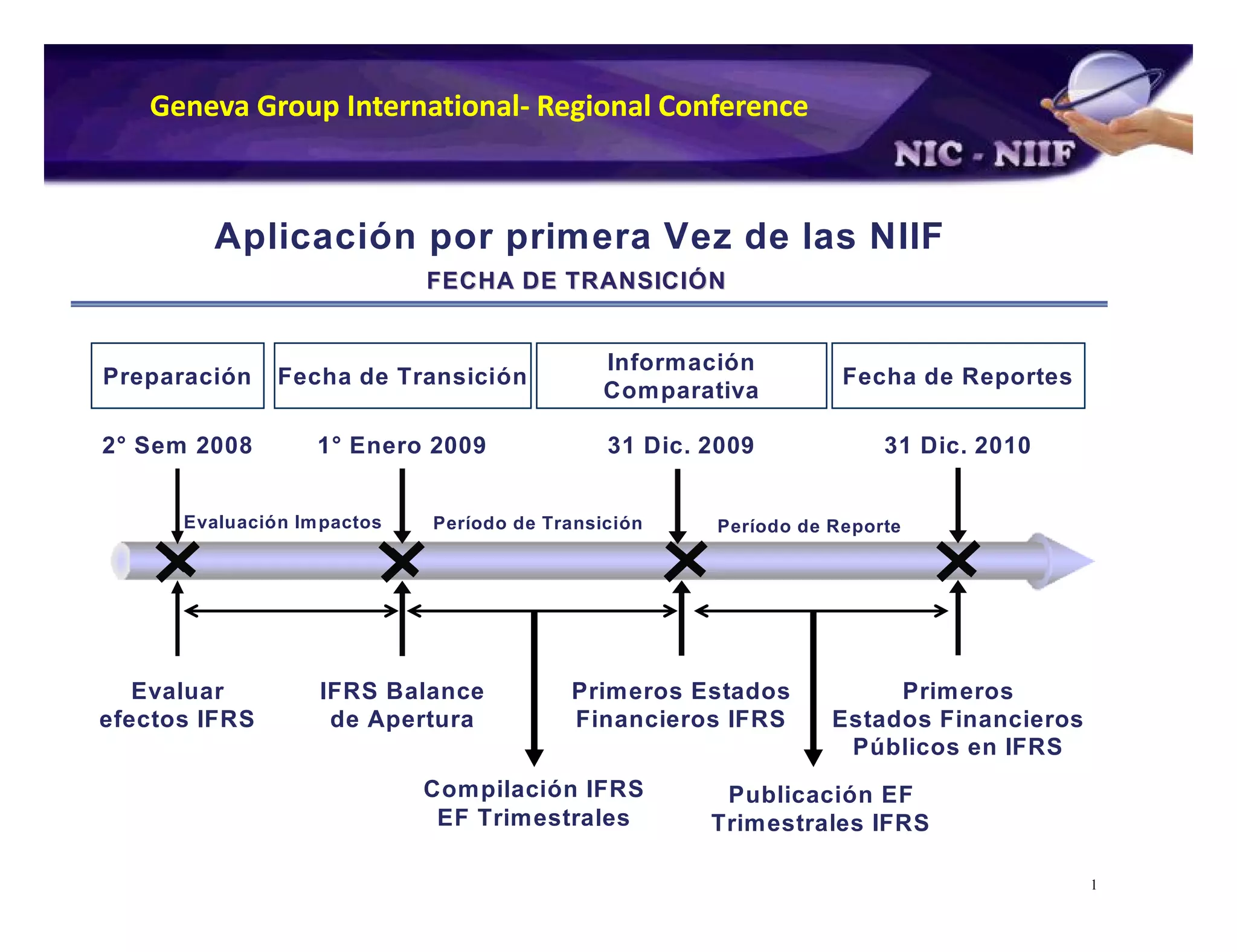 Plan de Conversion a IFRS | PDF
