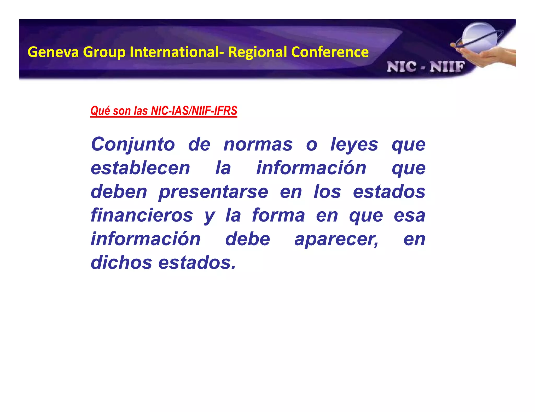 Plan de Conversion a IFRS | PDF