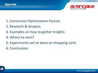 Conversion Rate Optimization | PPTX