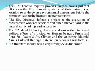 Environment impact assessment conversion agricultural to commercial ...