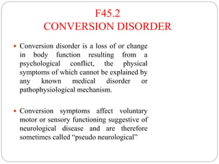 Conversion and dissoociative disorder.pptx