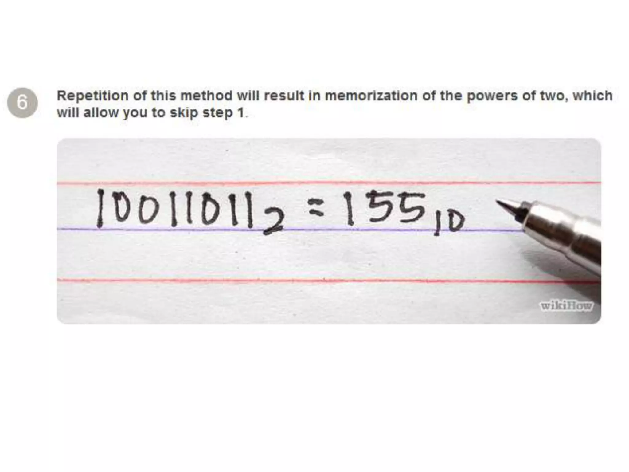 Conversion Binary To Decimal Pptx Computing Technology And Computing