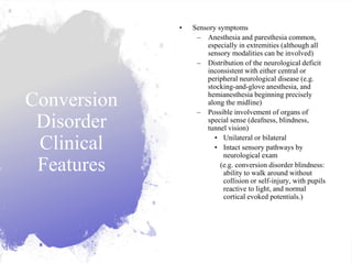 Conversion disorder | PPTX