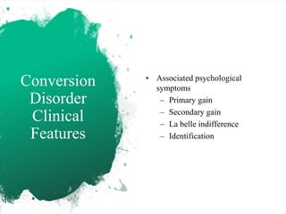 Conversion disorder | PPTX